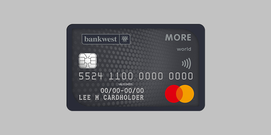 » Bankwest More World Mastercard Credit Card